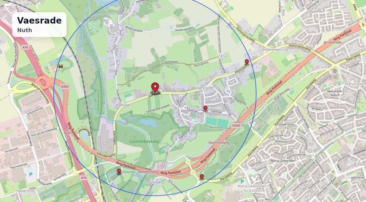 112 Nuth - Aanrijding letsel op Vaesrade 18:00 (PRIO 2)