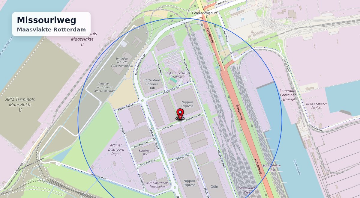 112 Maasvlakte Rotterdam - Demonstratie op Missouriweg 14:18