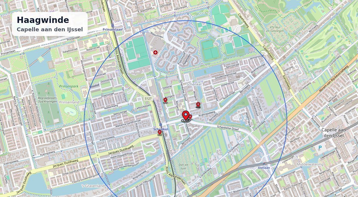 112 Capelle aan den IJssel - Wateroverlast op Haagwinde 16:14