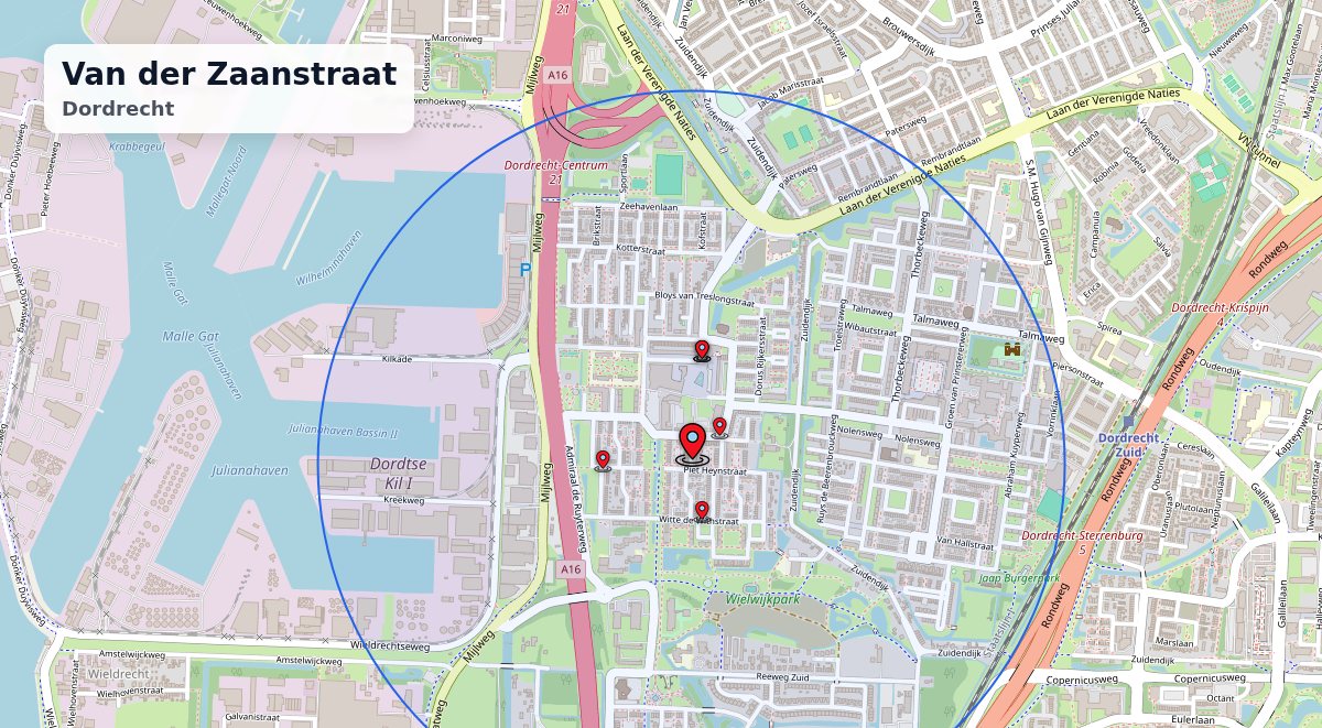 112 Dordrecht - Brand in een auto Van der Zaanstraat 22:33