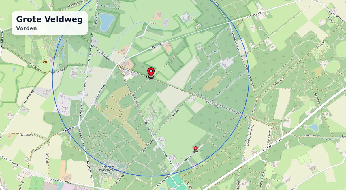 112 Vorden - Brand in een bosgebied Grote Veldweg 21:12 (PRIO 1)